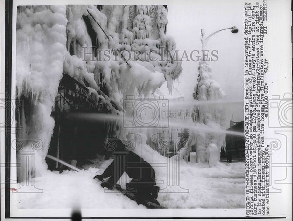 1962 Press Photo Fireman Gary Business Disctrict - nea87041 - Historic ...