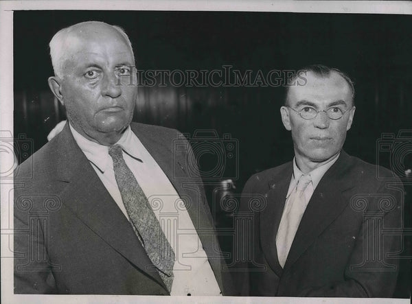 1935 Jacob Krejcik James Keough Prison in murder - Historic Images