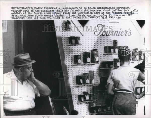 1958 Visitors At The 4th Annual Fancy Food & Confection Show - Historic ...