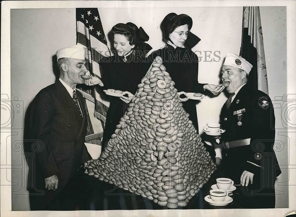 1945 American Legion, Lester Benston, Capt E Lewis,Adj C Price ...