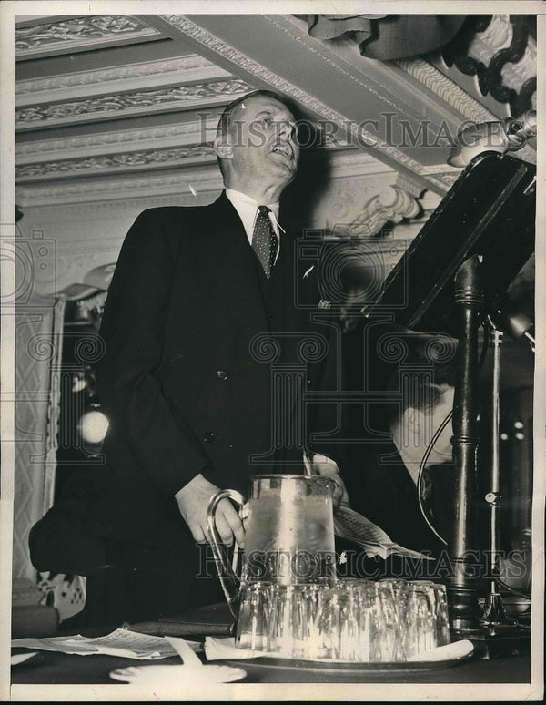 1939 John Steelman head of the U.S. Concilation service - Historic Images