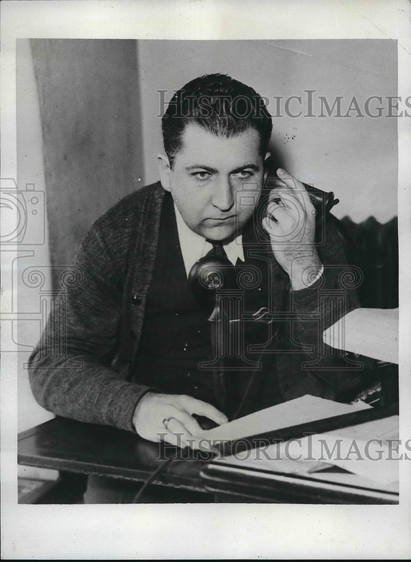 1934 Joseph Ormsby Former Police Chief George Parker - nea99400 ...