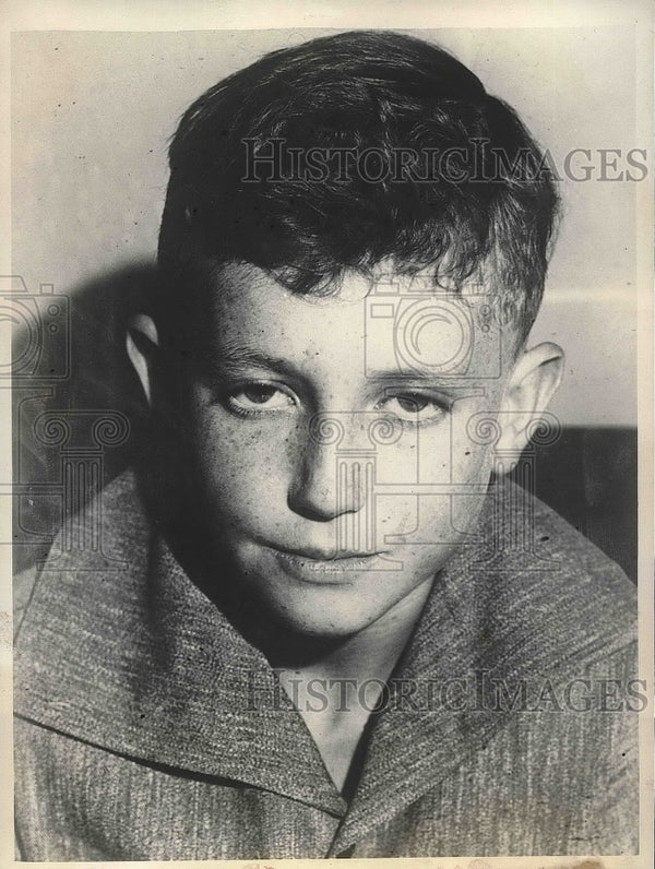 1931 Press Photo Harol Lee Swanner, 11, attempted to kill stepfather D ...