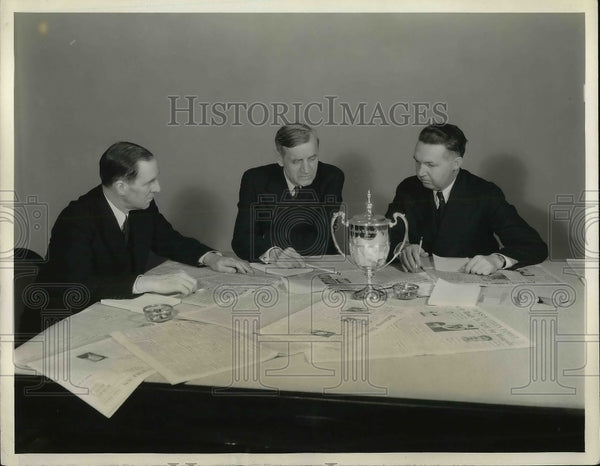 1936 Willmott Lewis John Clyde Oswald Kenneth Olson - Historic Images