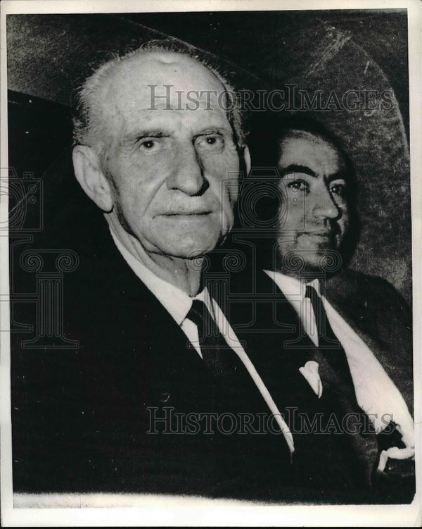 1968 Former Greek Premier George Papandreou Ill Athens Hospital ...
