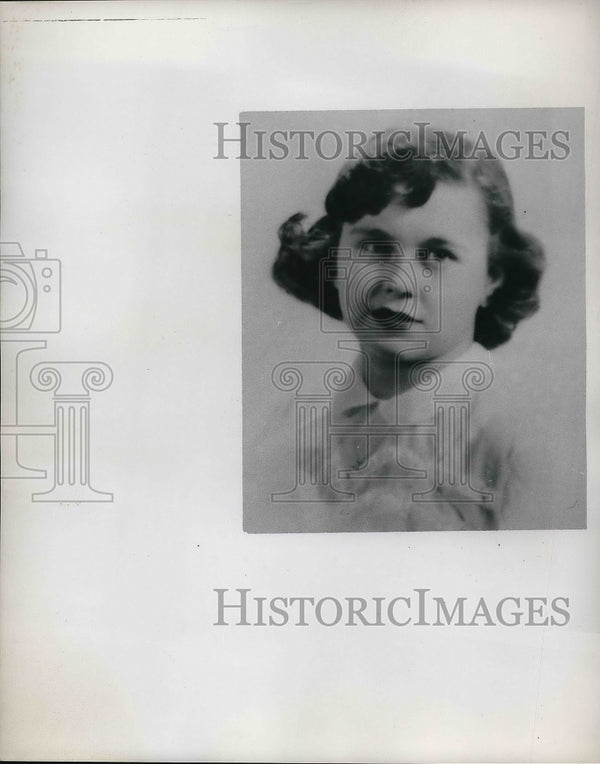 1952 Press Photo Kay Baker - Historic Images