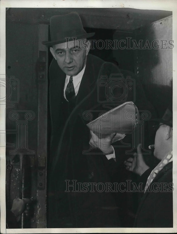 1937 Press Photo John Semler Farnsworth Lt Commander US Navy - Historic ...