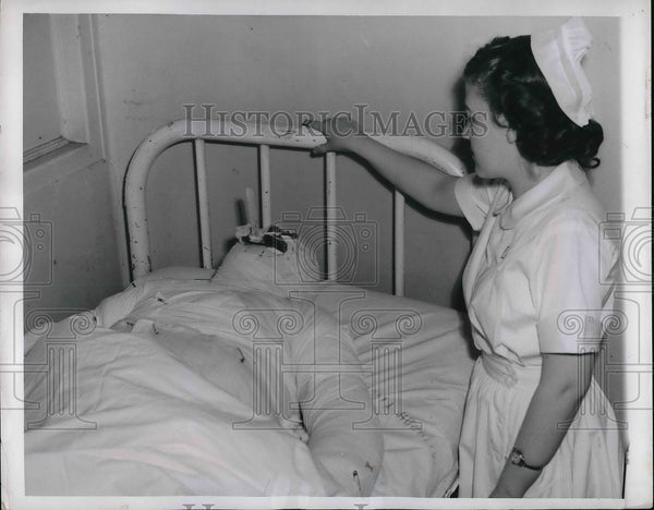 1951 Robert Blackmore in Critical Condition After Explosion - Historic ...