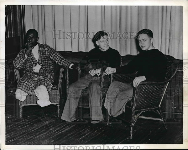 1941 St John, Canada, Michael Johnson,Fred Farrell,Frank Cooper ...