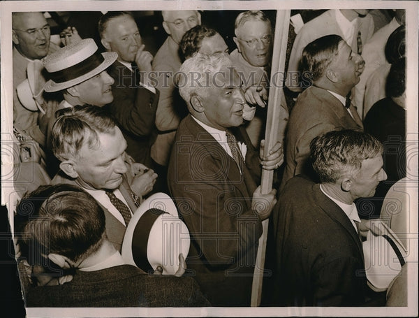 1936 Press Photo Indiana Gov Paul McNutt At Opening Of Democratic Conv ...