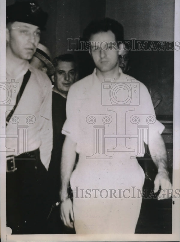 1935 Confessed Murderer Gerald Thompson Found Guilty in Peoria ...