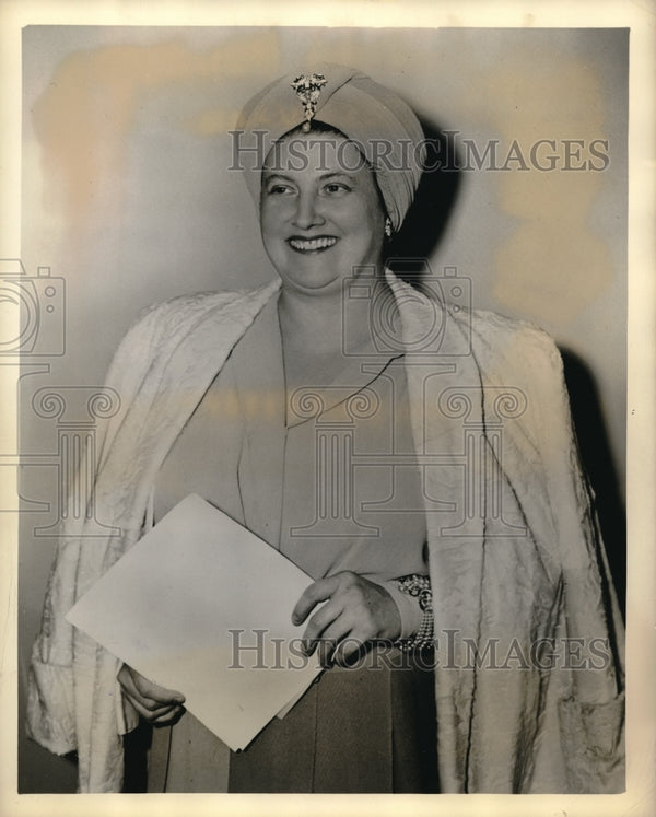 1943 Press Photo Helen Traubel on Great Artists Series with Bell Orche ...