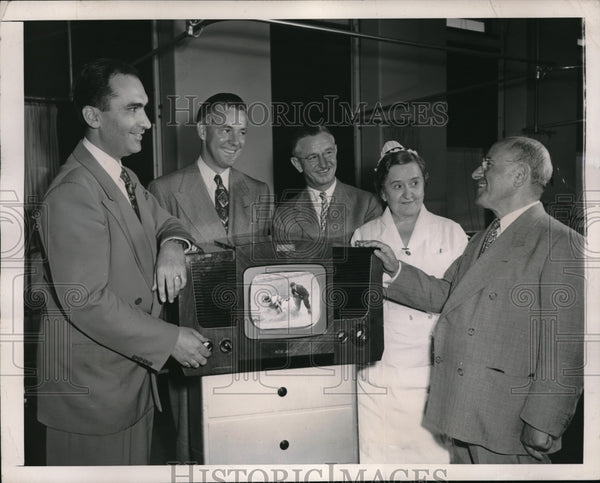 1948 Television from Moses Ginsberg Foundation presented - Historic Images