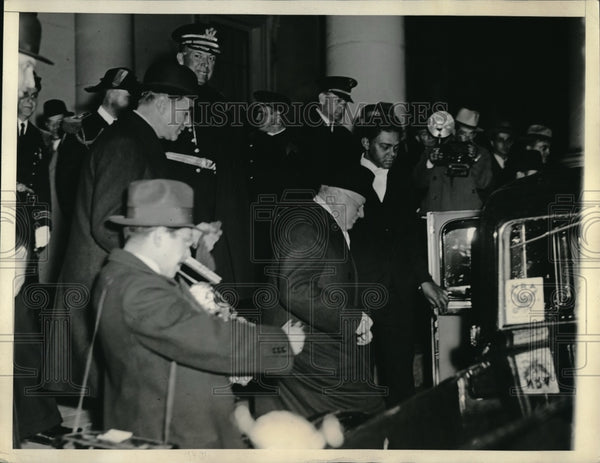 1933 Press Photo Soviet Commissar of Foreign Affairs, Maxim Litvinoff ...
