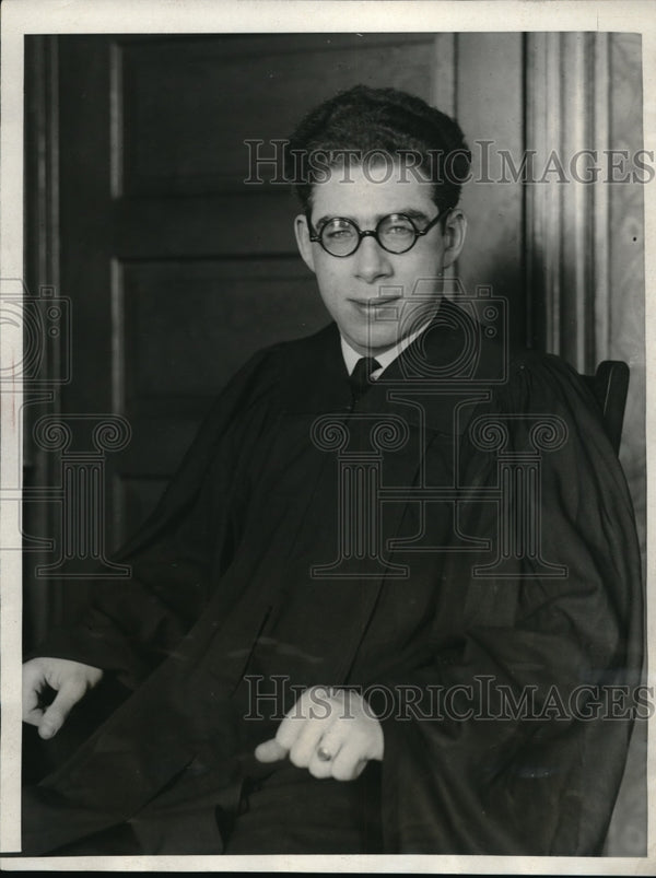 1924 Press Photo Alexander L. Feinstein, Rabbi from Univ of Cinncinati ...