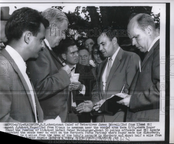 1956 Plainview, NY Asst Dets James Farrell & FBI J Rbt Boger - Historic ...