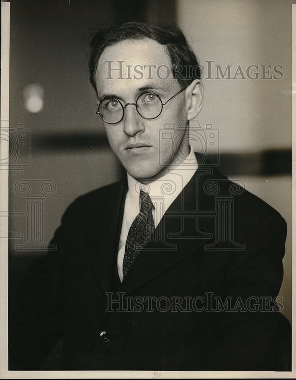 1929 Press Photo Mr E.Z. Stowell to test radio field intensities ...