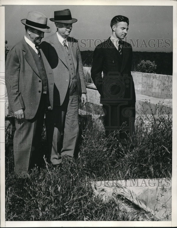 1940 Augustus Mack, Commissioner Hayner Gordon & Atty Carl Eardley ...