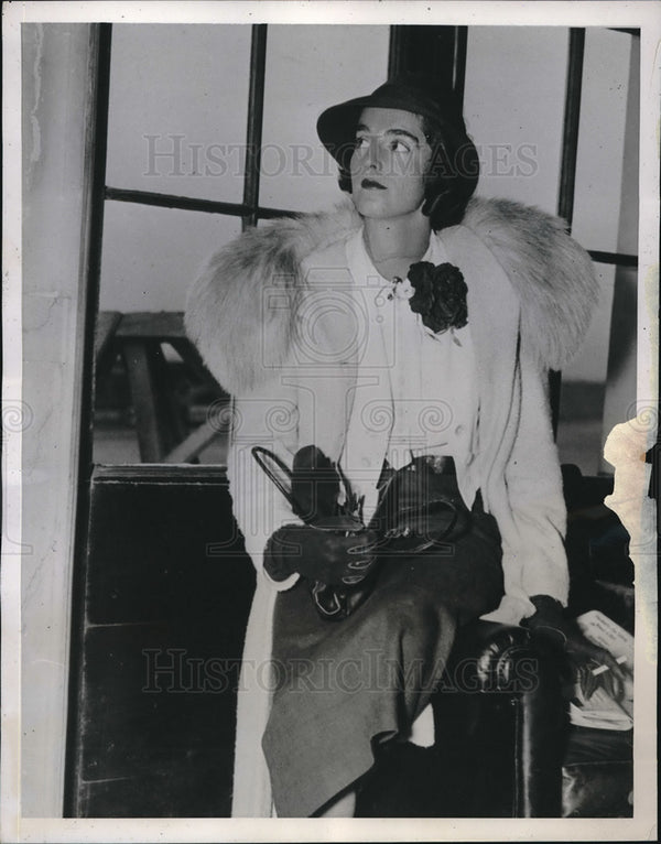 1938 Muriel Richards Fiance Warren Pershing Who Father Gen Pershing ...