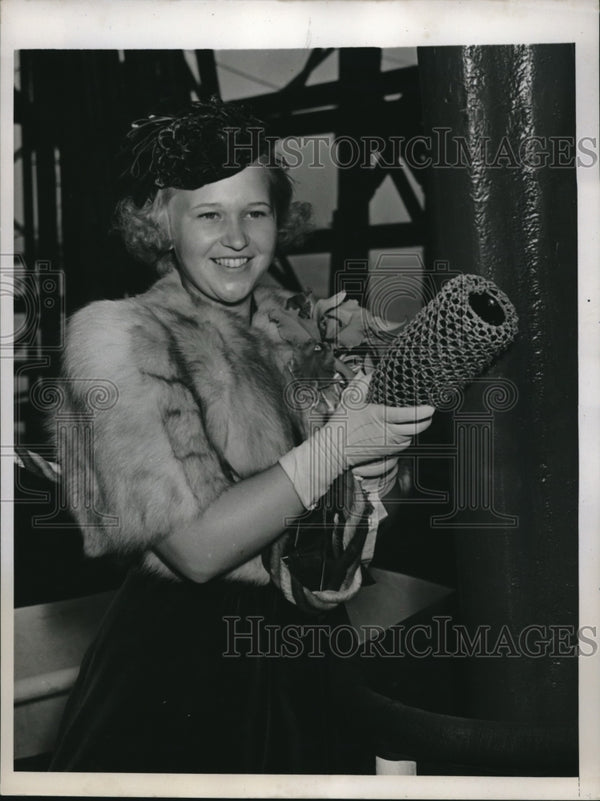 1939 Press Photo Harriet Ann Molloy Daughter of General Counsel of Moo ...