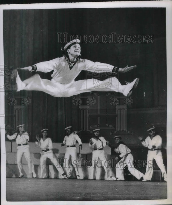 1952 dancer in the group, Merchant Marine Workers' Union - Historic Images