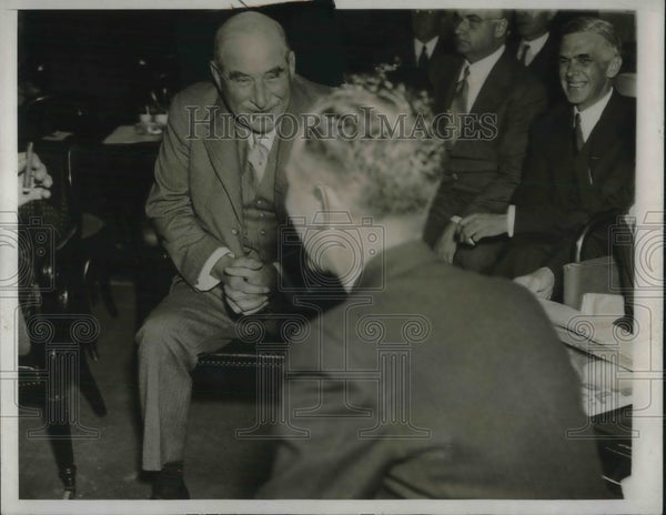 1933 JP Morgan, fininacier at Senate banking committee - Historic Images