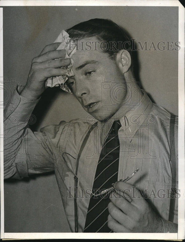 1941 Press Photo R.L. Hawkins, Clinton Thompson during trial - Historic ...