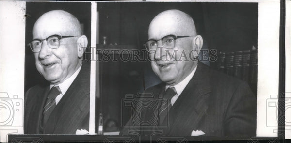 1957 Press Photo Former US Supreme Court Justice Stanley Reed ...