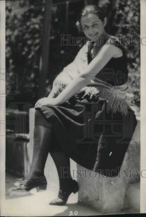 1923 Press Photo Beautiful Gladys Fox - nec23894 - Historic Images
