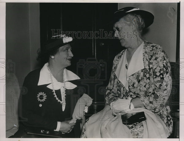 1936 Press Photo Old Women Delegates Attend Republican National Conven ...