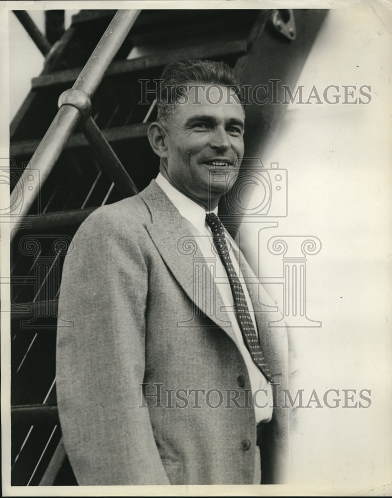 1934 W.A Gabrielson Chief Of Police - Historic Images