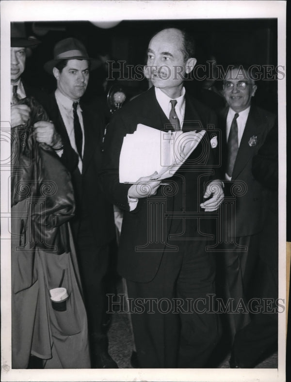 1944 Atty. Gen. Francis Biddle at Chicago Federal Court - Historic Images
