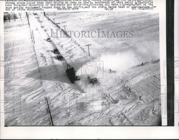 1963 Chicago snowstorm - Historic Images