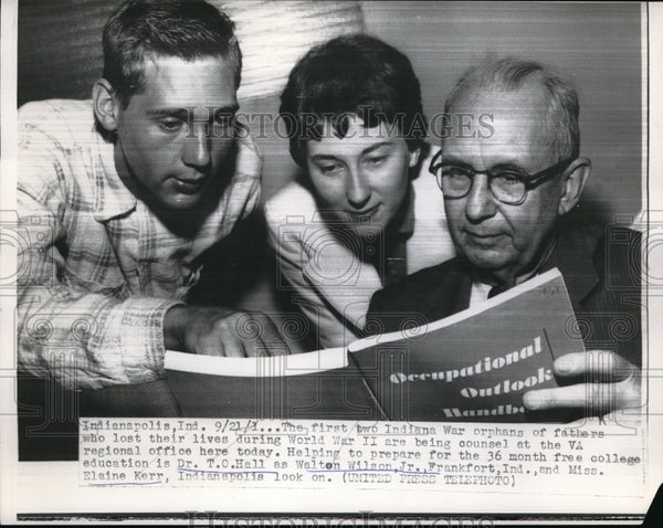 1956 Dr. T.O. Hall Councils Walton Wilson Jr. & Elaine Kerr - Historic ...