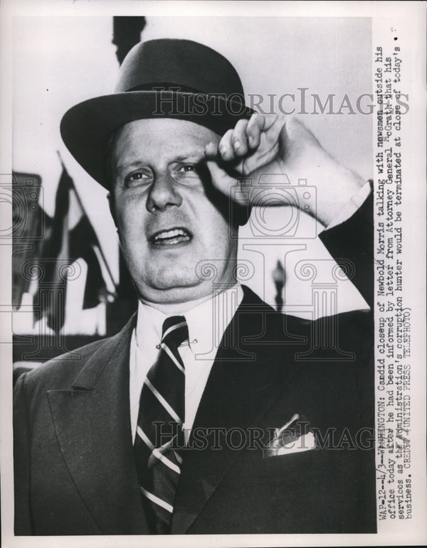 1952 Wash DC Newbold Morris Administration corruption hunter - Historic ...