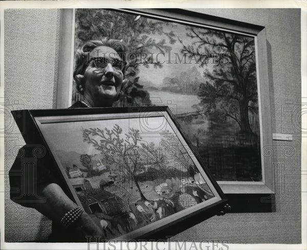 1969 NYC Mrs Dorothy Moses daughter in law of artist Grandma Moses ...