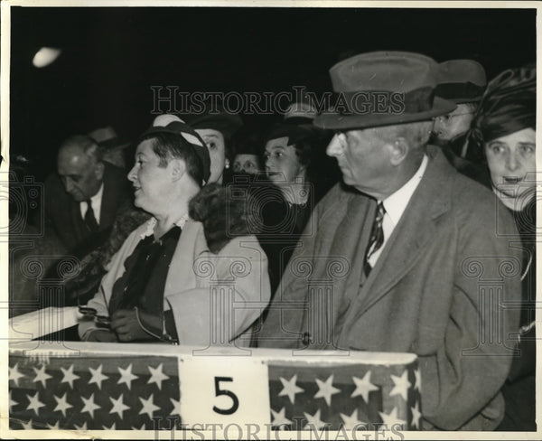 1937 Press Photo At the 150th Anniversary of Signing of The Constituti ...