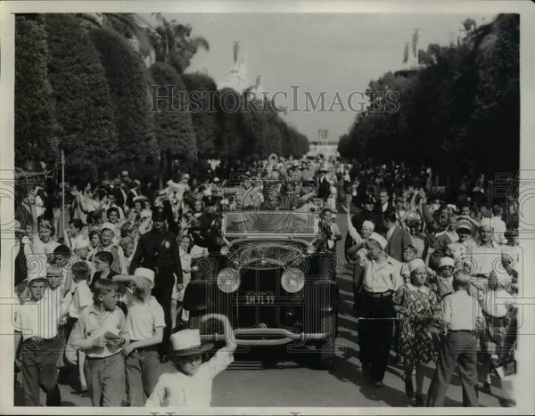1935 Press Photo Kids at the Pacific International Exposition ...
