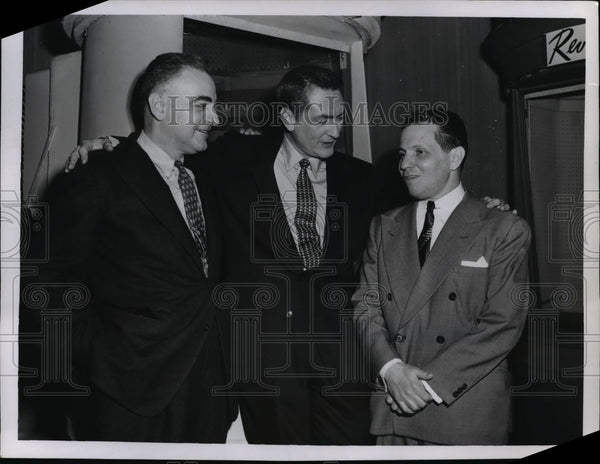 1957 Professor Dr. Harry Moore, Ralph Story and Theodore Nadler ...