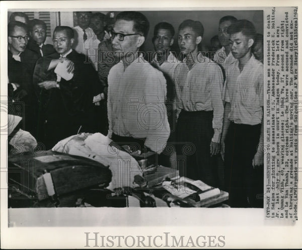 1962 Frederick E. Nolting Assassins Sentenced in Saigon, Vietnam ...