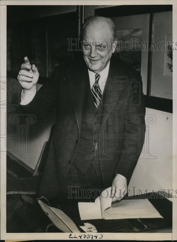 1938 Press Photo Bishop H. Lester Smith of Methodist Episcopal Church ...
