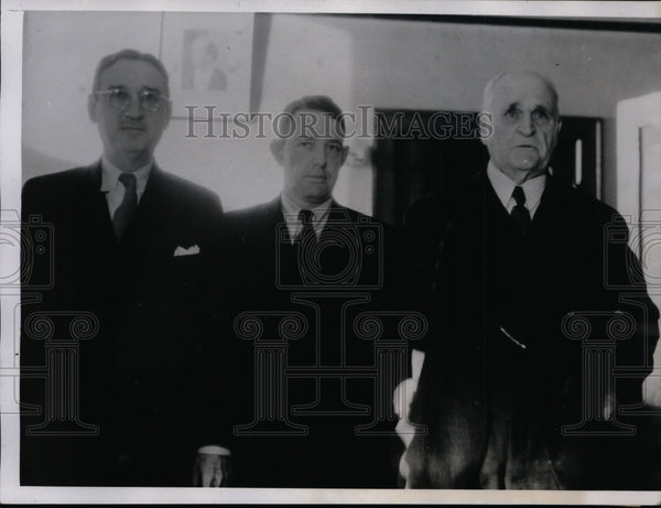 1934 Press Photo Lawyers of Phil Kennamer, Charged with Murder of John ...
