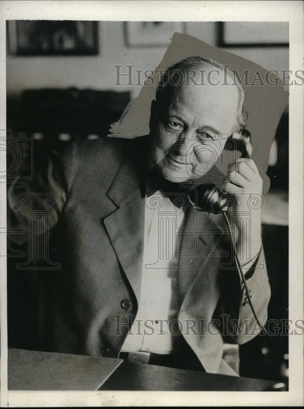1932 Atlee Pomerene Shown Here in His Office in Cleveland Ohio ...