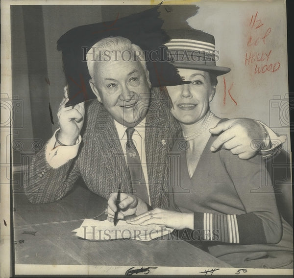 1964 Lauritz Melchior And His Bride To be Miss Mary Markham - Historic ...