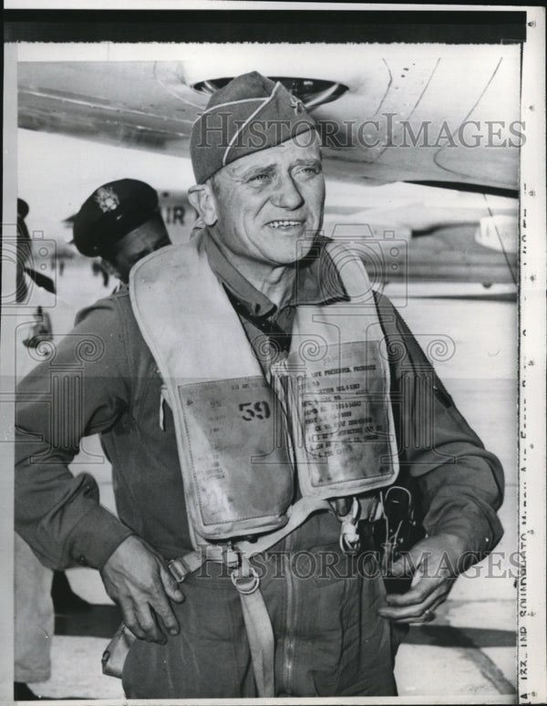 1951 Press Photo Maj Gen Archie Old Jr - Historic Images