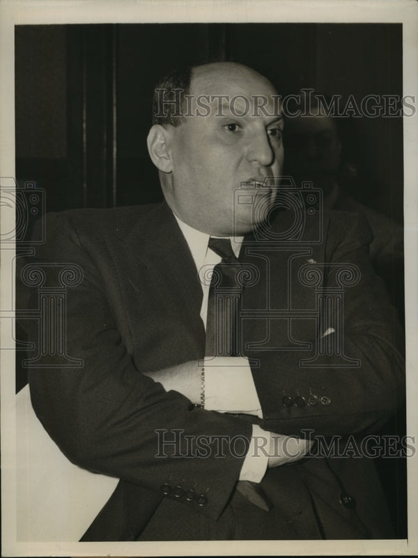 1948 Press Photo New York International Distributors Head Irving Haim ...