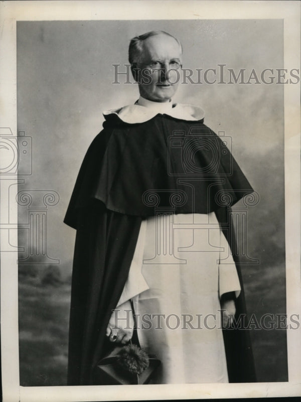 1940 Press Photo New York Father Callan New Consultor Biblical Commiss ...