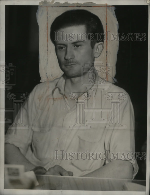 1934 Larry Kerrigan, Suspect in Gettle Kidnapping - Historic Images