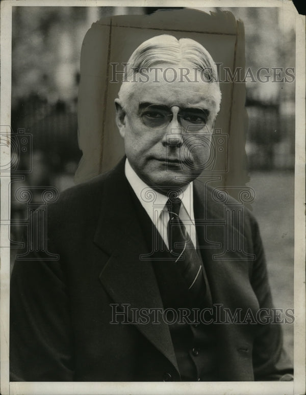 1934 Press Photo Governor Albert C. Ritchie of Maryland - neo07905 ...