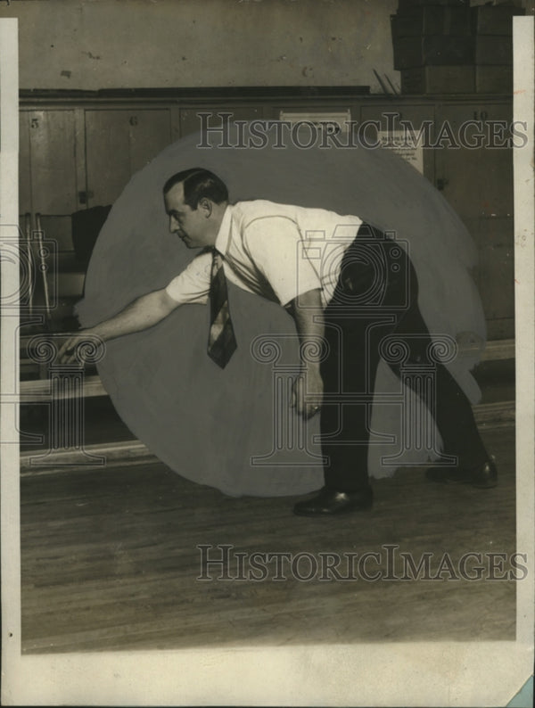 1929 Press Photo Bowler Billy Knox Training for European Match - neo09 ...